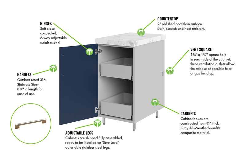 Cabinet Construction – Florida Outdoor Kitchens